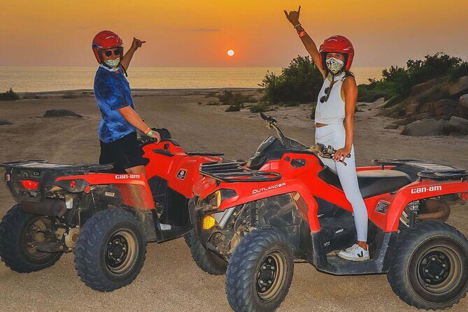 Activity driving a Simple ATV in Dunes and Beach - Key Points