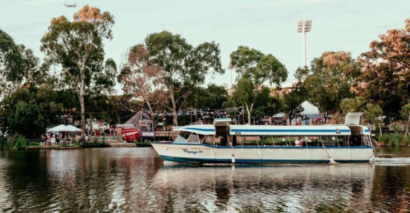 Adelaide: River Torrens Popeye Sightseeing Cruise - An inviting start at Elder Park Landing