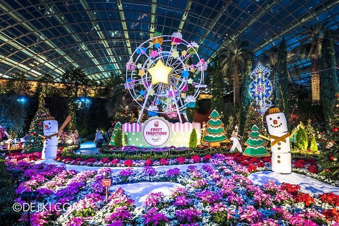 Admission E-Ticket to Gardens by the Bay Singapore - The Conservatories: The Flower Dome and Cloud Forest
