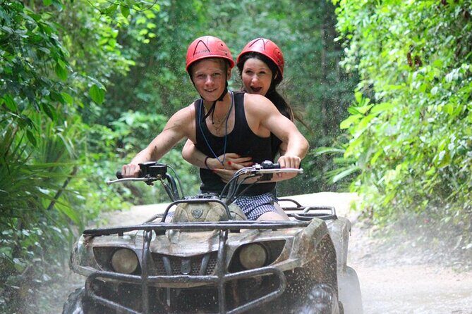 Adrenaline Combo 3 in 1 - ATV'S, (Shared), Ziplines & Cenote from Cancún - The Sum Up