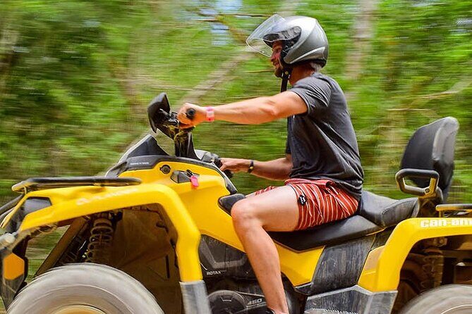 Adrenaline day ATV, Cenote, zipline From Playa del Carmen & Tulum - Included and Not Included