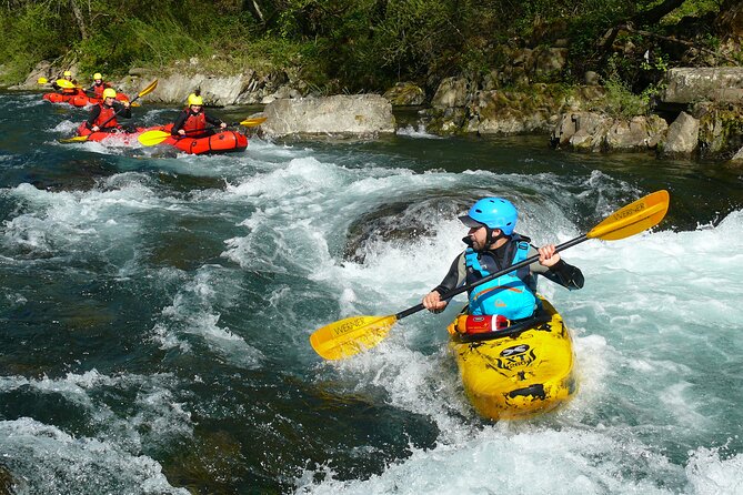 Adrenaline kayaking on the Lima and Serchio rivers in Bagni di Lucca - Introduction