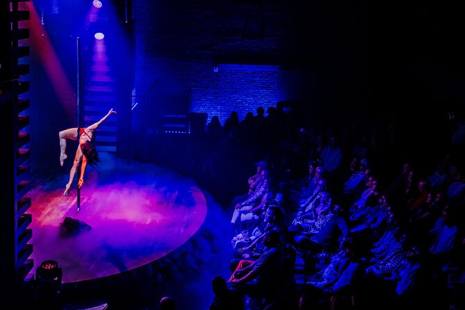 Adult Comedy Show & Cirque Live Performance at Woolworth Theatre - Performance Features