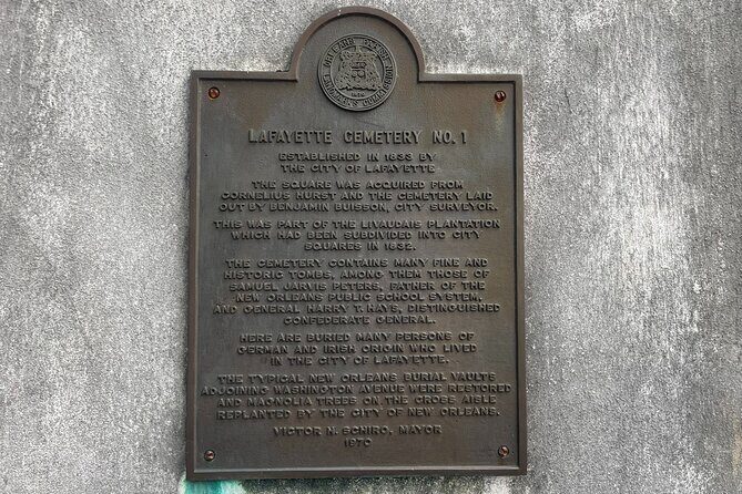 Adults-Only Garden District Cemetery Anne Rice True Crime Tour - FAQ