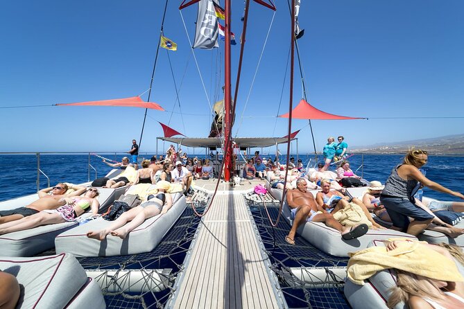 Adults Only Tenerife Freebird Whale Dolphin Catamaran with Lunch - FAQs