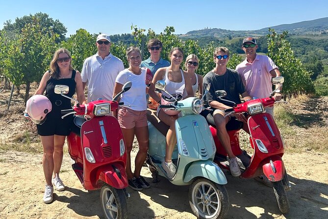 Afternoon Tuscany Vespa Tour from Florence with Wine Tasting - Key Points