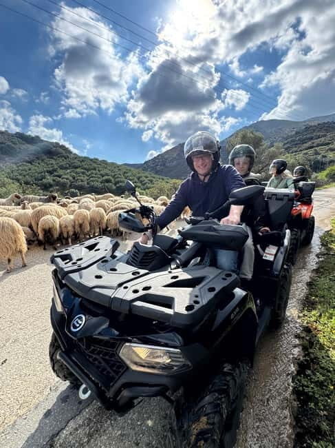 Ag. Pelagia: Nature Quad Tour & Village visit - Key Points