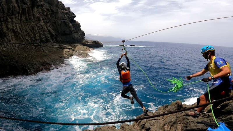 Agaete: Gran Canaria Coasteering. Marine Ferrata and Zipline - FAQ