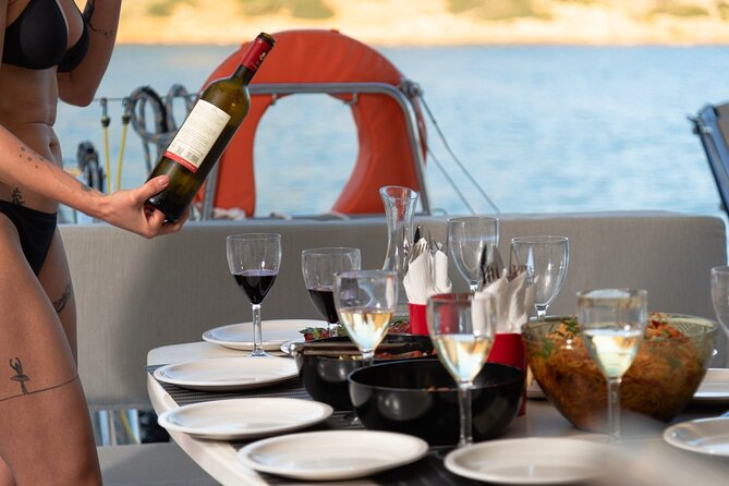 Agios Nikolaos: Mirabello Afternoon Cruise With Dinner & Drinks - Booking Information and Pricing