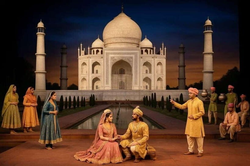 Agra: Taj Mahal Vip tickets with Mohabbat Show in Evening. - Key Points