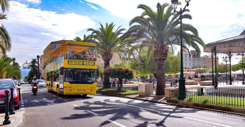 Ajaccio: Town Highlights and Coast Open-Top Bus Tour - Exploring Ajaccios Key Landmarks