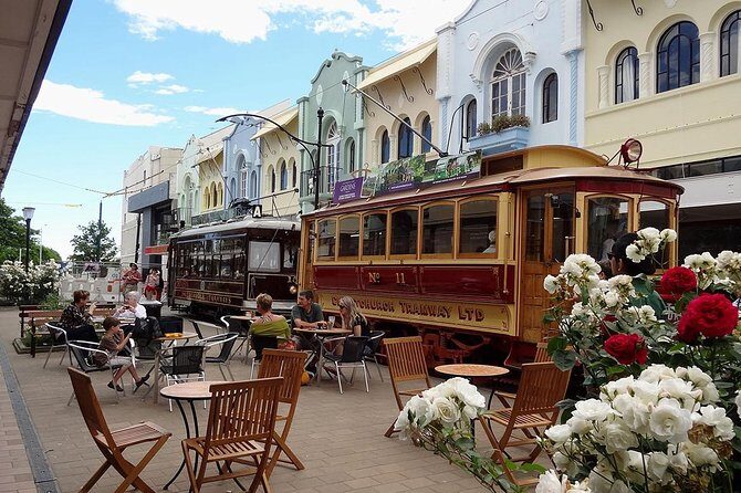 Akaroa Shore Excursion: Banks Peninsula, Christchurch City and Giants House Tour - Key Points