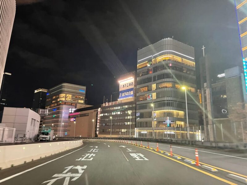 Akira Bike Scene" Metropolitan Expressway Motor Cycle Tour - Key Points