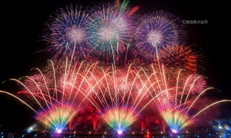 Akita: Omagari Fireworks Festival -Summer - Seat & Stay - Key Points