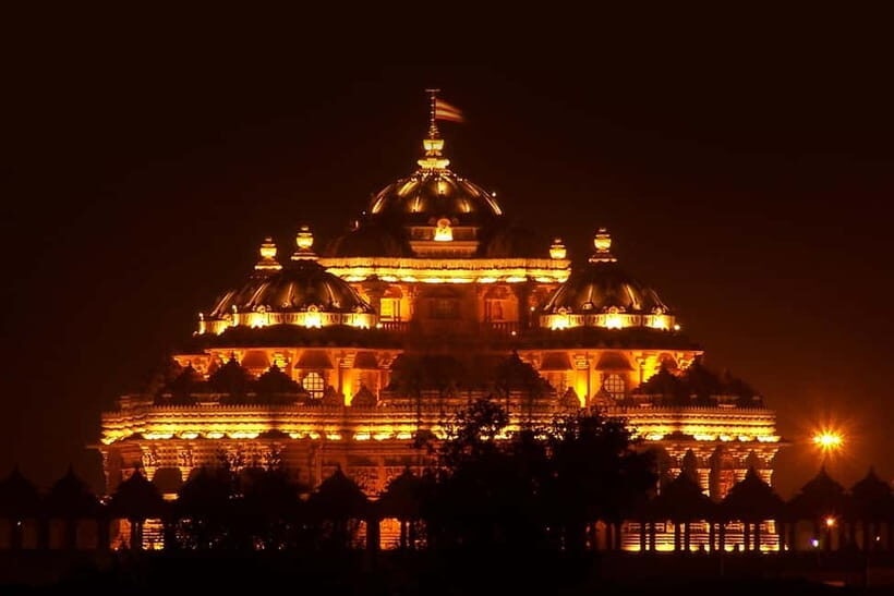Akshardham Exhibition, Light and Water Show Tour. - Key Points