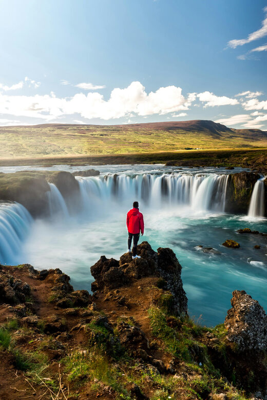 Akureyri Port: Godafoss Waterfall Guided Tour with Pickup - The Sum Up