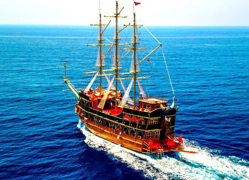 Alanya: Biggest Pirate Boat Tour with Soft Drinks and Lunch - What’s Included and What’s Not