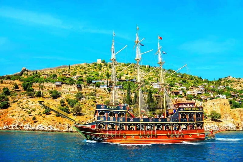 Alanya: Biggest Pirate Boat Tour with Soft Drinks and Lunch - FAQ