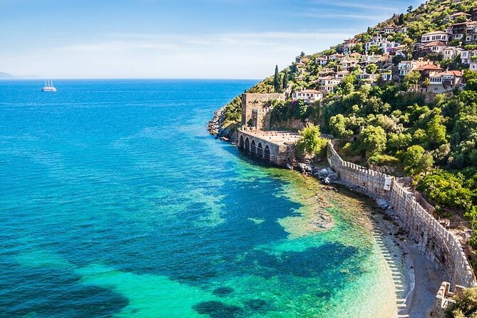 Alanya Catamaran Boat Tour With Lunch, Soft Drinks & Transfer - Inclusions