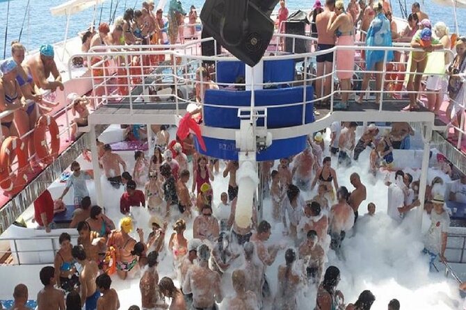 Alanya: Luxury Pirate Boat Tour With Foam Party - Pricing and Booking Information