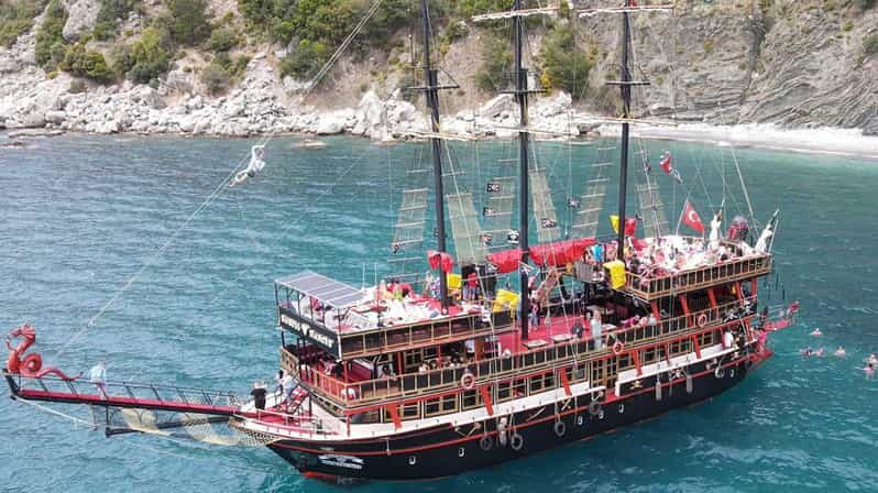 Alanya: Pirate Boat Trip with Optional Pick Up and Lunch - An Overview of What This Tour Offers