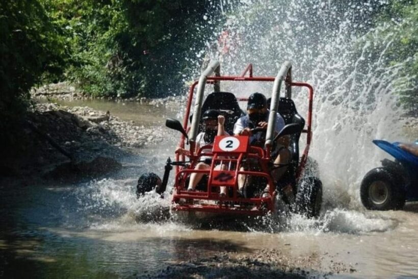 Alanya : Rafting, Quad/ Buggy & Zipline Adventure Combo Tour - Flying High on the Zipline