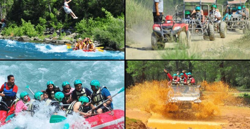 Alanya: Rafting, Zipline, Quad, Buggy, Jeep Tour with Lunch - An Overview of What You Can Expect