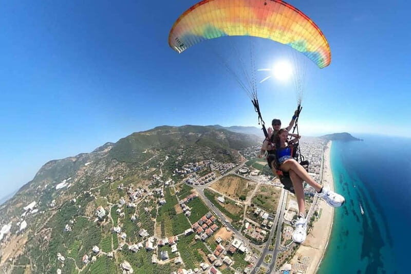 Alanya: Tandem Paragliding with Beach and Castle Views - Key Points