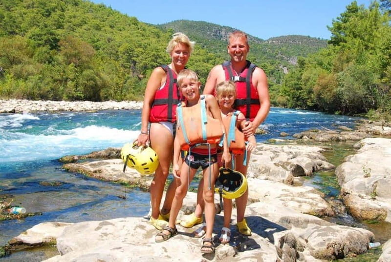 Alanya: White River Rafting Tour Lunch and Hotel Transfer - Key Points