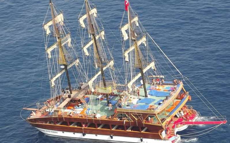 Alanya:Catamaran Tour with Lunch&Soft Drinks Animation Shows - What’s Included and What’s Not