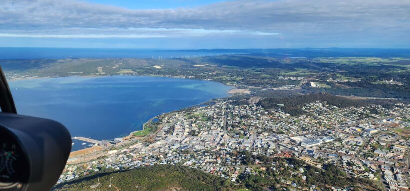 Albany: 60 min scenic helicopter flight - Key Points