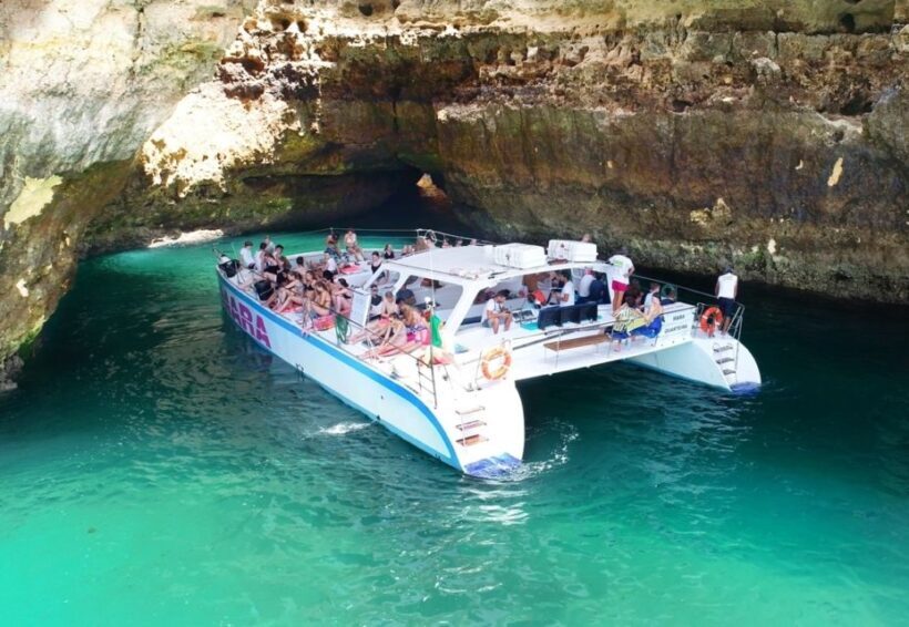 Albufeira: Catamaran Cruise with BBQ & Open Bar on the Beach - The Experience: What Makes It Special
