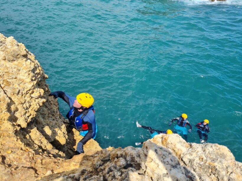 Albufeira: Guided Coasteering Tour with Cliff Jumping - What is Coasteering in Albufeira?