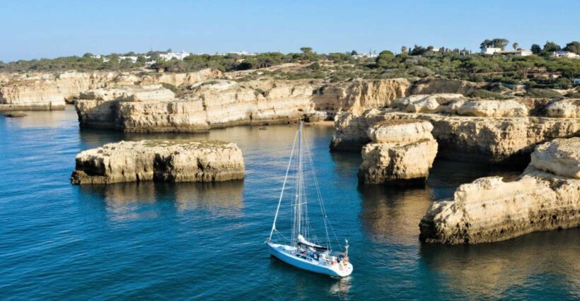 Albufeira: Sailing Boat Cruise BBQ & Open Bar on the Beach - FAQ
