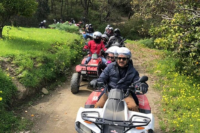 Alcantara Gorges Quad Tour 70% off road - 1 HOUR - Frequently Asked Questions