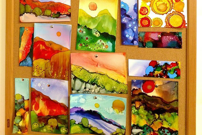 Alcohol Ink Landscape Art Class in Estes Park - Who Will Love This Experience?
