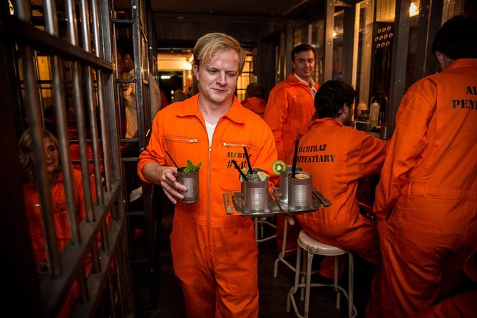 Alcotraz Prison Cocktail Experience in London - Duration and Group Size