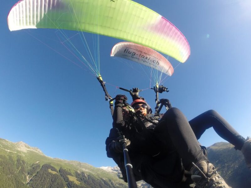Aletsch Arena: Paragliding Tandem Flight Basic - Booking Information