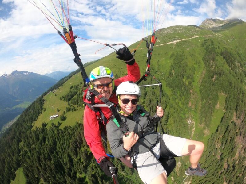 Aletsch Glacier-Tandem Paragliding - Flight Details