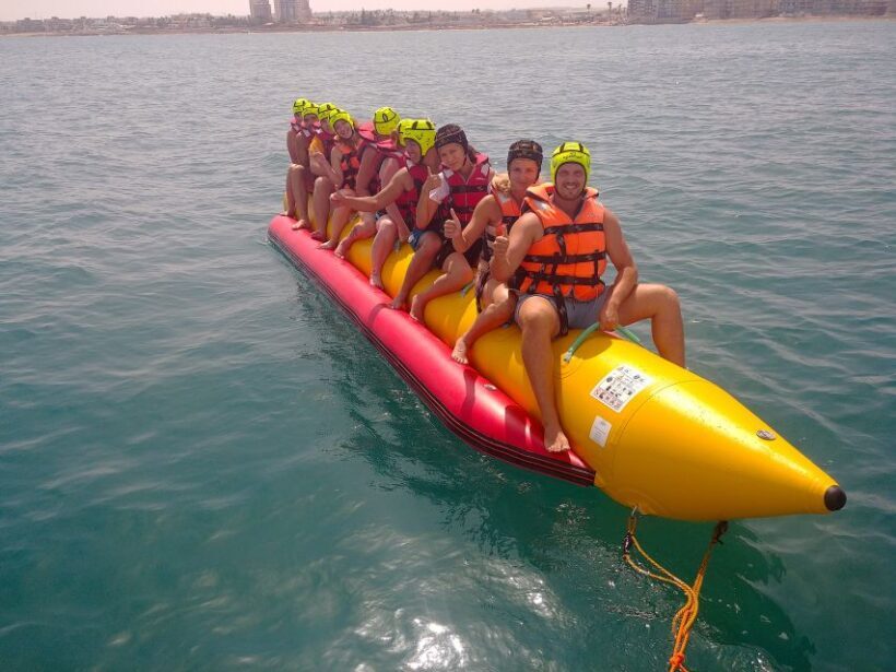 Alicante: Banana Boat Ride - The Vibe and Group Dynamics