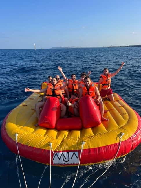 Alicante: Banana ride, Crazy Sofa y Flyfish - Key Points