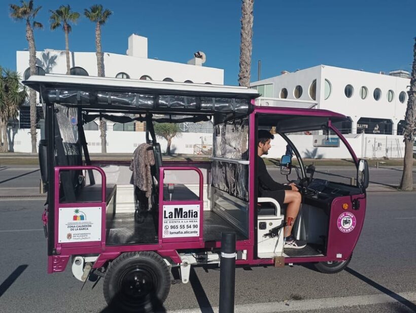 Alicante: Tuk Tuk Tour Electric 60 minutes Electric - FAQs