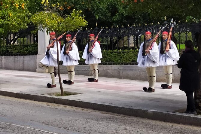 All-Day tour:Discover the most famous sites of Athens and Ancient Corinth - Government and the Changing of the Guard