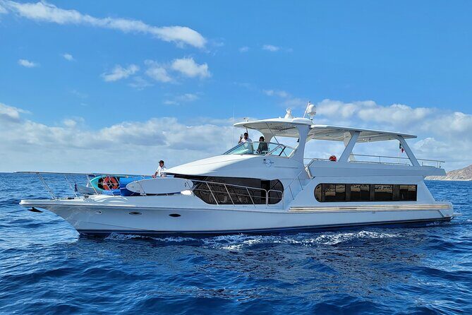 All Inclusive HUGE 75ft Yacht Up to 50 Guests Early Bird Promo - Key Points