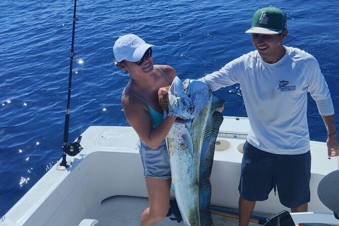 All Inclusive Private Fishing Trip in Cabo - Catching Fish and Support