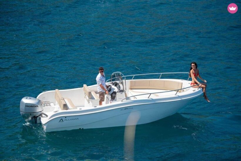 Allegra All21open motorboat rental on the Amalfi Coast - Exploring the Amalfi Coast from the Sea