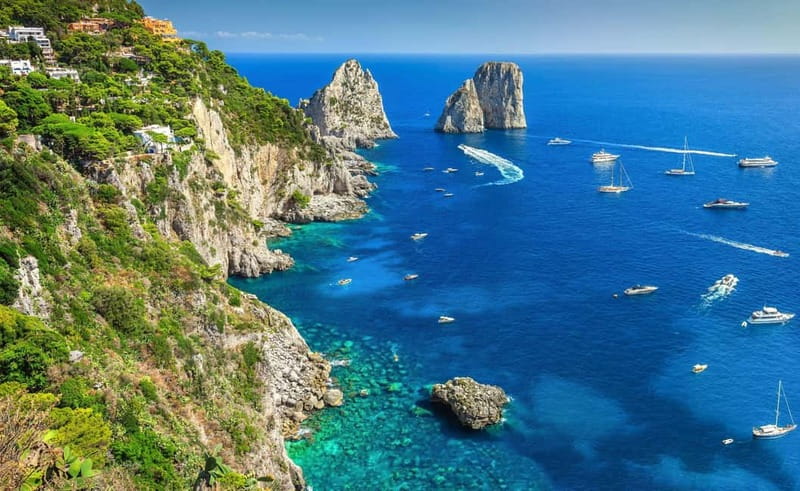 Amalfi: Capri Island Boat Tour with Drinks and Snorkeling - Scenic Cruise and Coastal Highlights