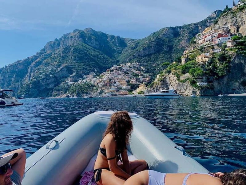 Amalfi Coast Boat Tour to Positano with drinks - Key Points