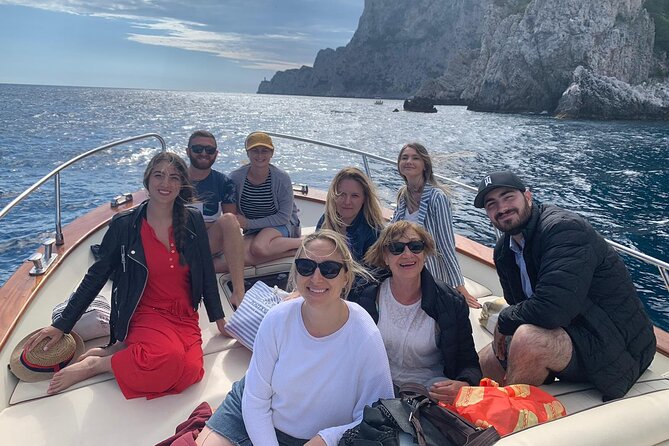 Amalfi Coast Private Boat Tour From Sorrento, Positano or Capri - Accessibility and Participation