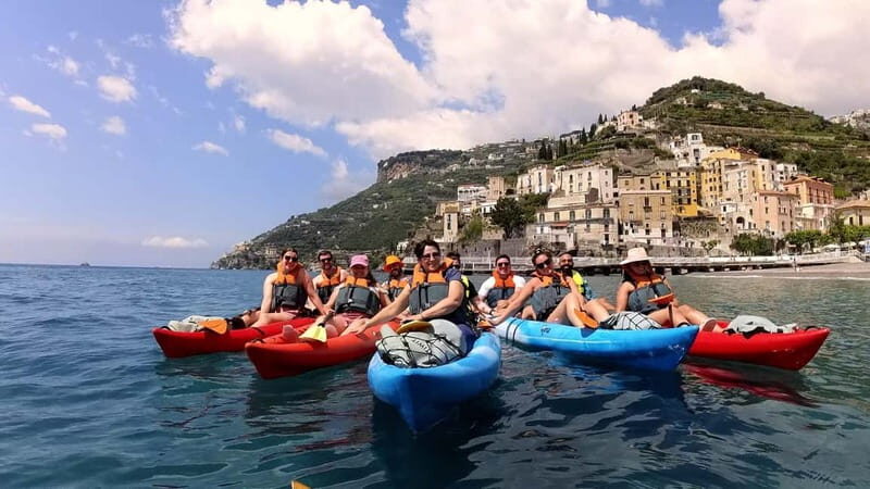 Amalfi: Kayak/Snorkel Tour to Pandora Cave with Lemon Spritz - The Sum Up